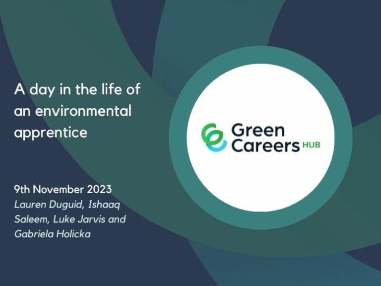 Green Careers Week by ISEP Futures; A day in the life of an ...